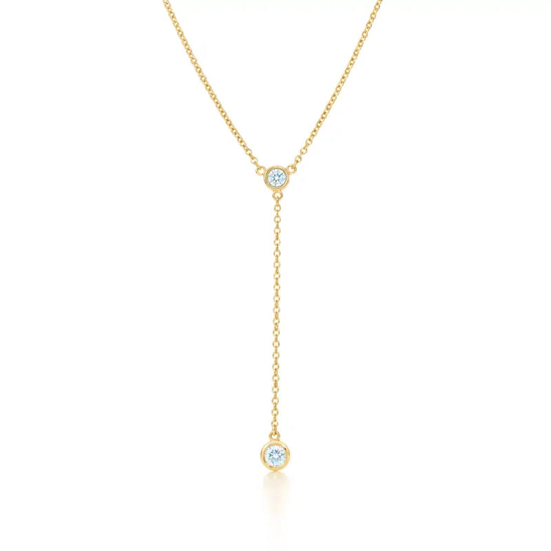 Collier Tiffany Elsa Peretti Diamonds by the Yard – GlowyMode